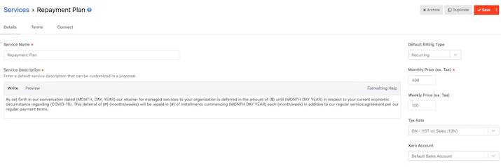 Your guide to extending engagement payment terms in Ignition