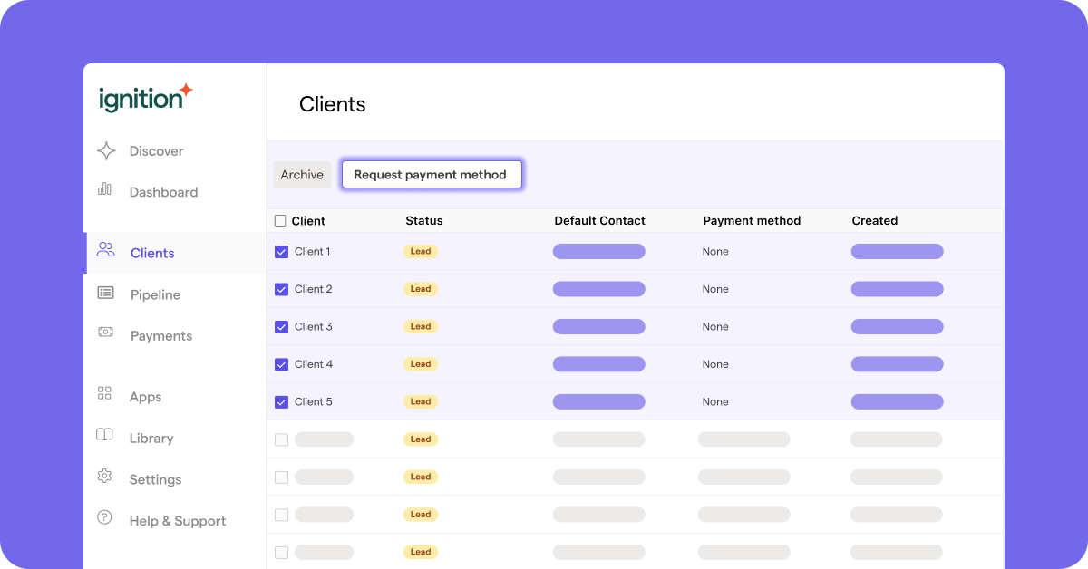 Best practices: Migrate client payments to Ignition in bulk
