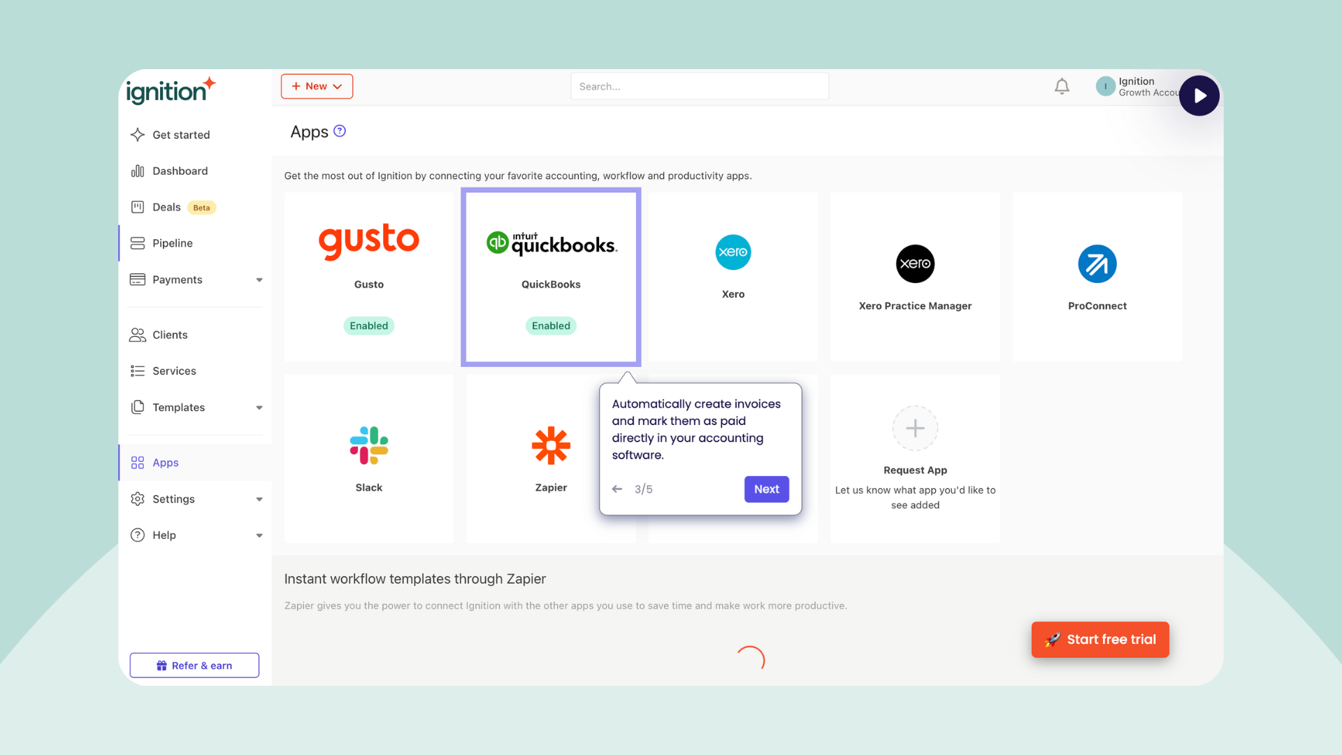 Proposals, Agreements, Billing & Payment Automation | Ignition