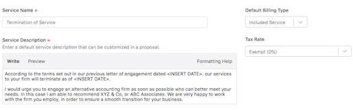 Creating a client disengagement letter | Ignition Product Learning…