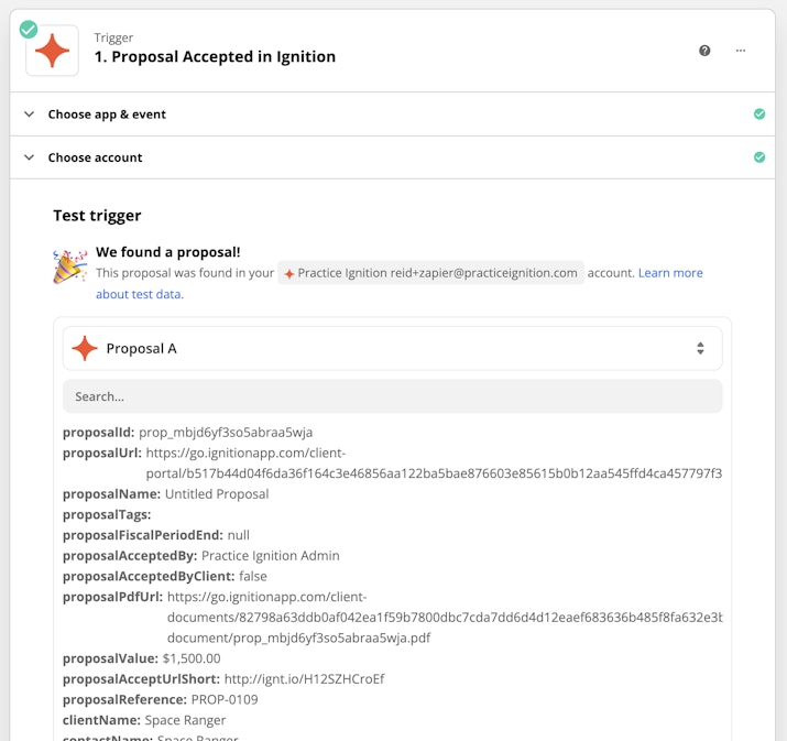 Zapier: Content Snare and Ignition | Ignition Product Learning Center