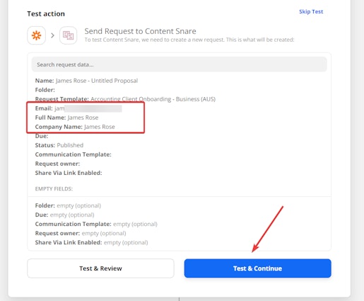 Zapier: Content Snare and Ignition | Ignition Product Learning Center